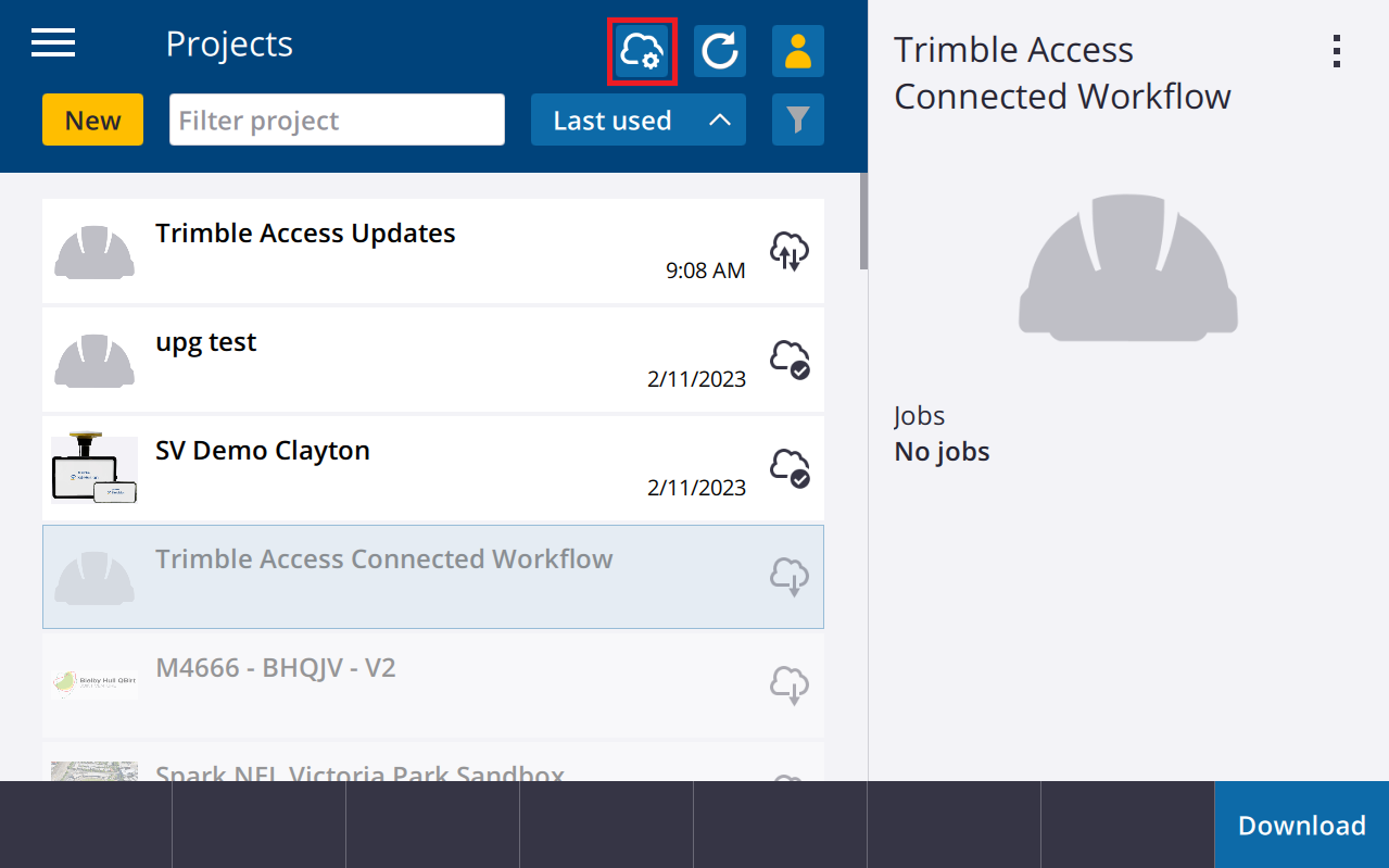 Trimble Access Connected Workflow – Ultimate Positioning Group Help Centre