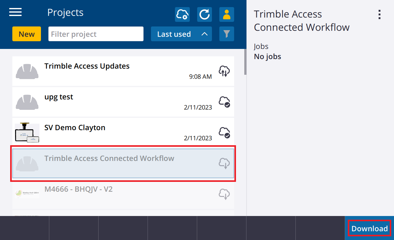 Trimble Access Connected Workflow – Ultimate Positioning Group Help Centre