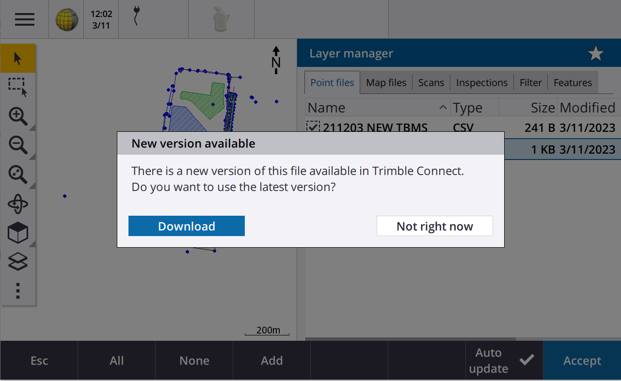 Trimble Access Connected Workflow – Ultimate Positioning Group Help Centre